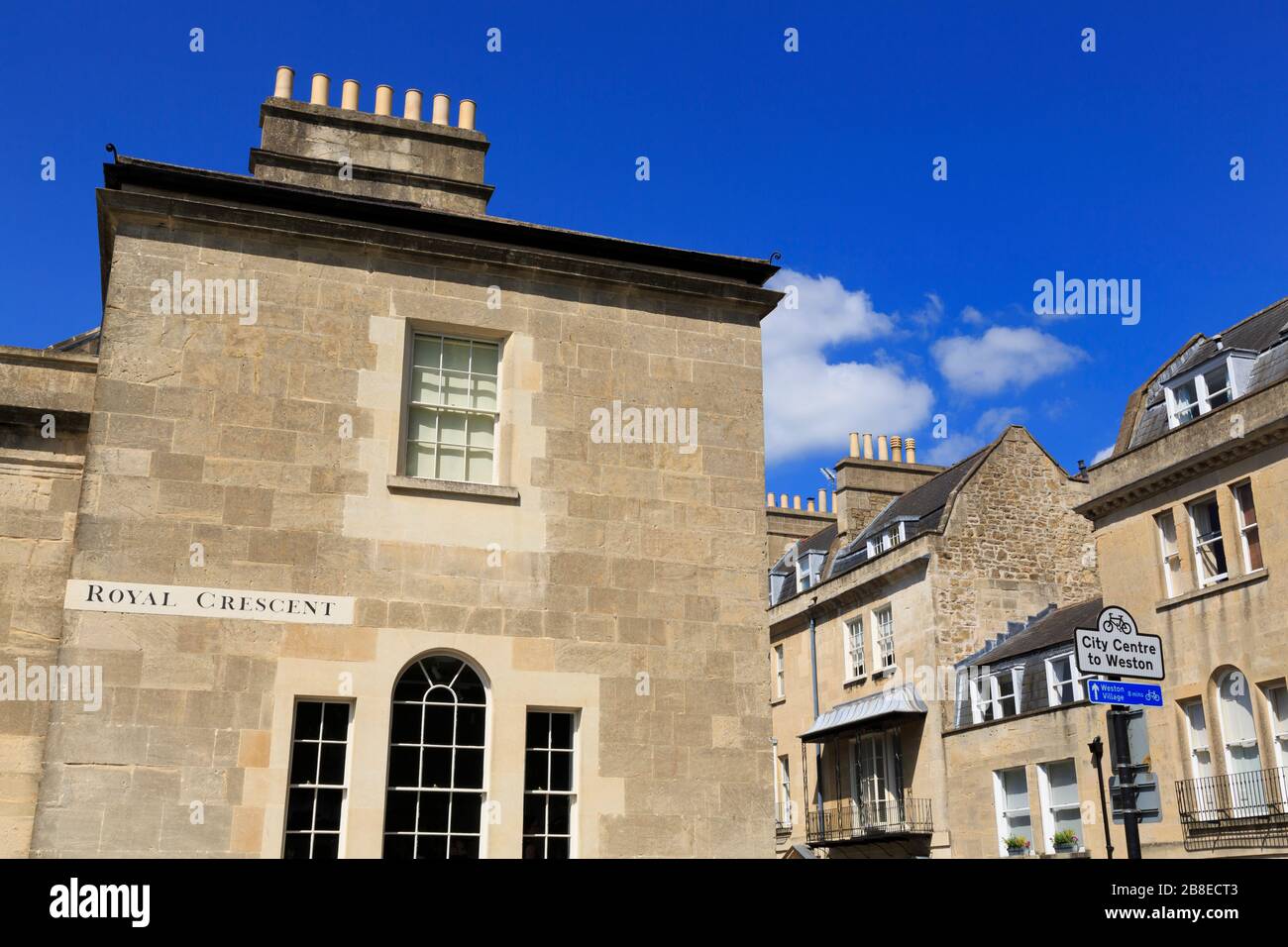 Bath royal crescent museum hi-res stock photography and images - Alamy