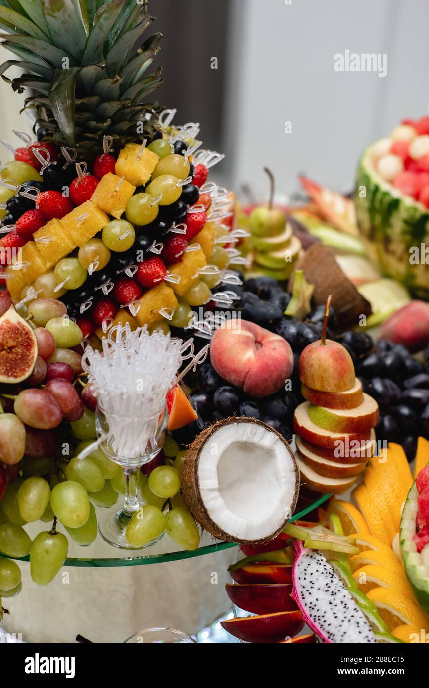 Exotic fruit buffet hi-res stock photography and images - Alamy