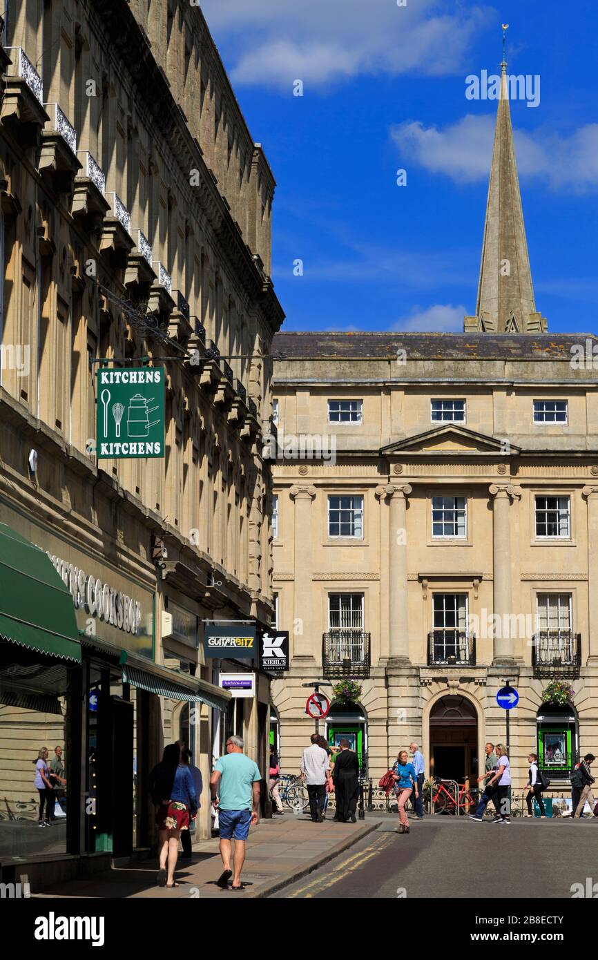 Bath quiet street hi-res stock photography and images - Alamy