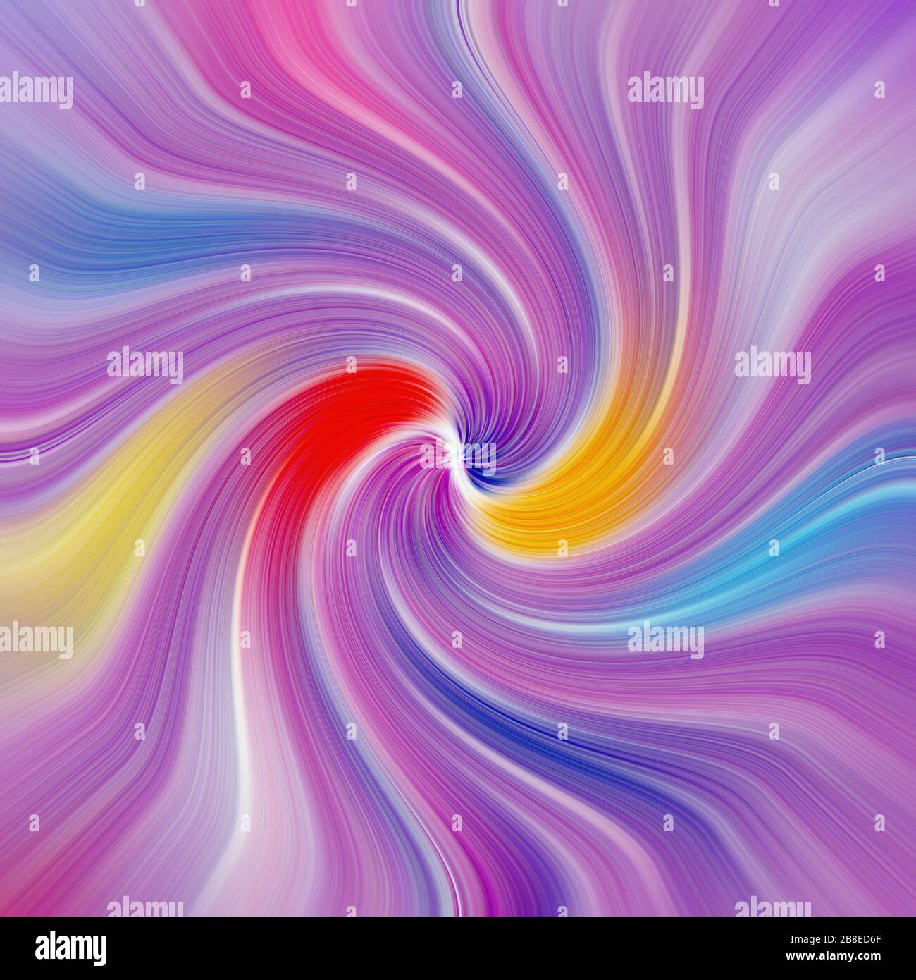 Beautiful digital art, illustration curved lines Stock Photo - Alamy