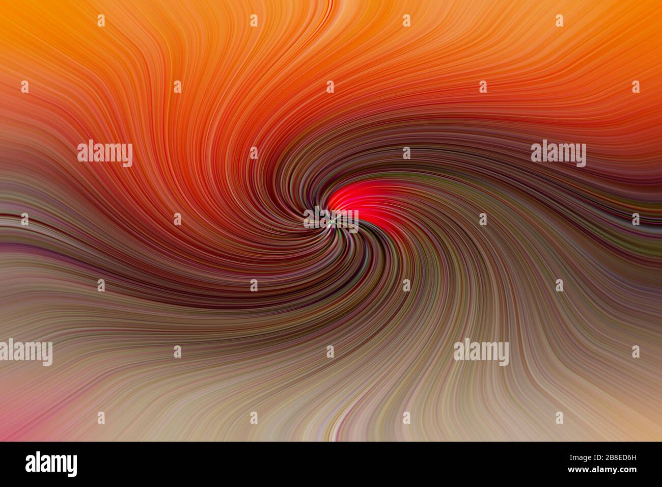 Beautiful digital art, illustration curved lines Stock Photo - Alamy