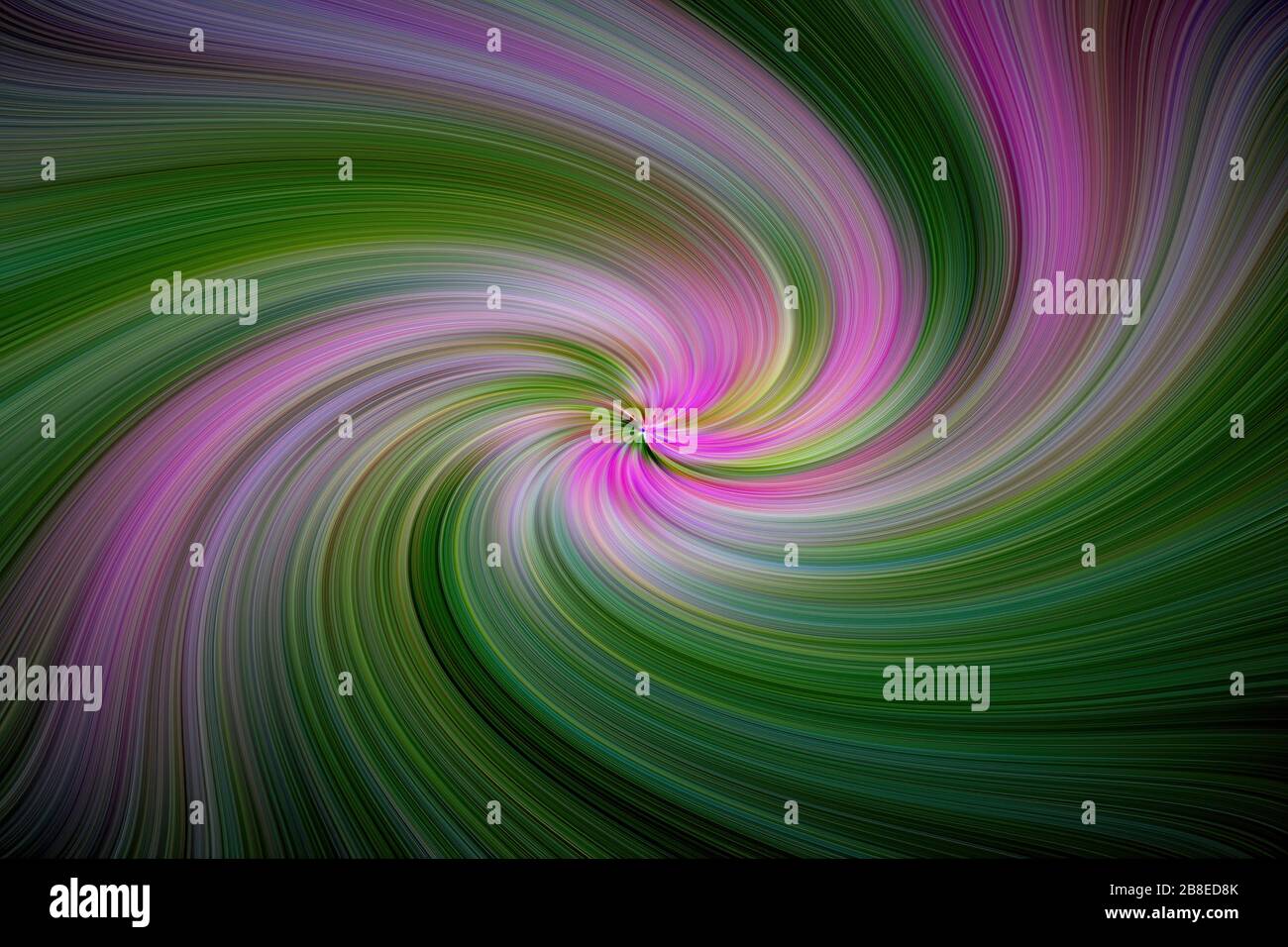 Beautiful digital art, illustration curved lines Stock Photo - Alamy