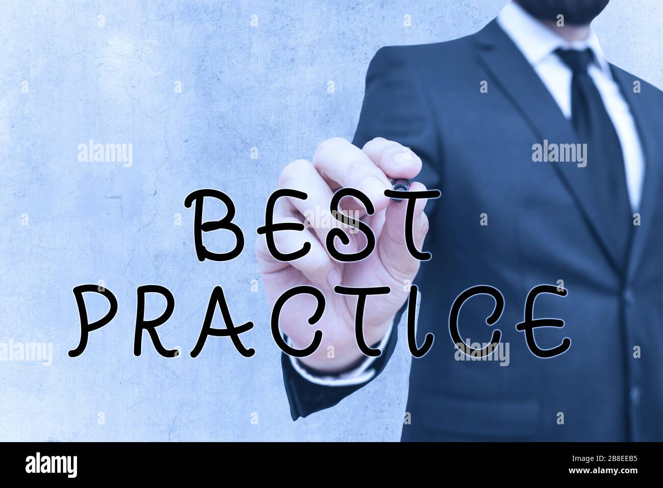 Writing note showing Best Practice. Business concept for commercial ...