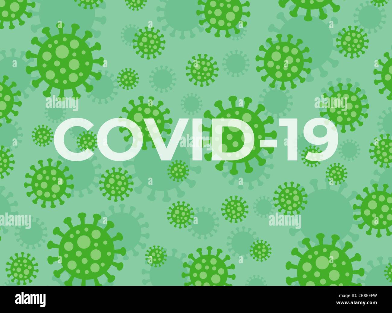 Coronavirus covid-19 bacterium background. Art vector illustration ...