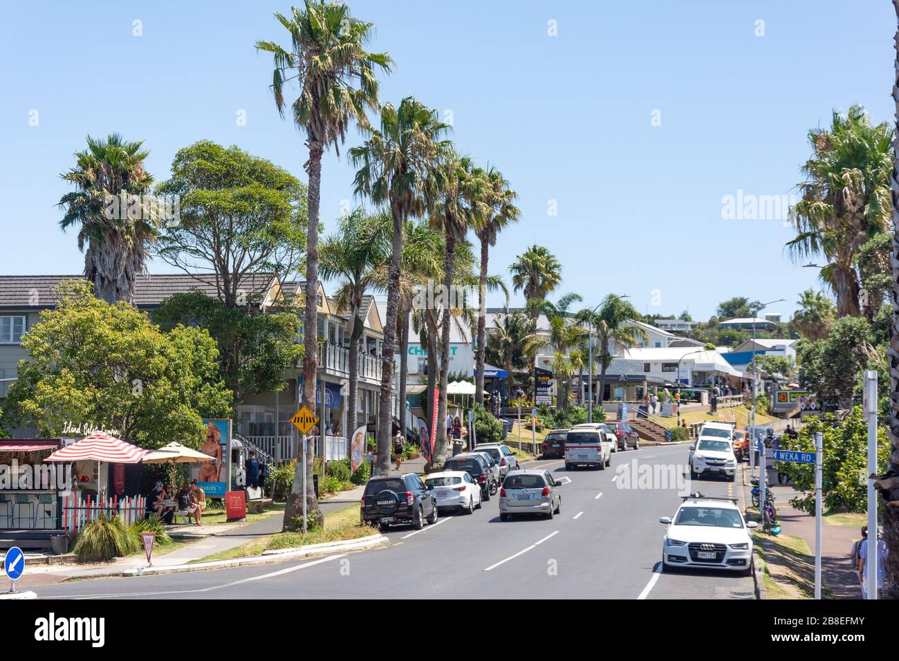 Oneroa bay beach hi-res stock photography and images - Alamy