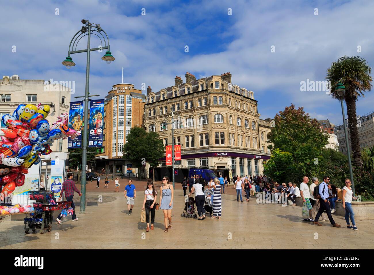 The Square, Bournemouth, Dorset, England, United Kingdom Stock Photo ...