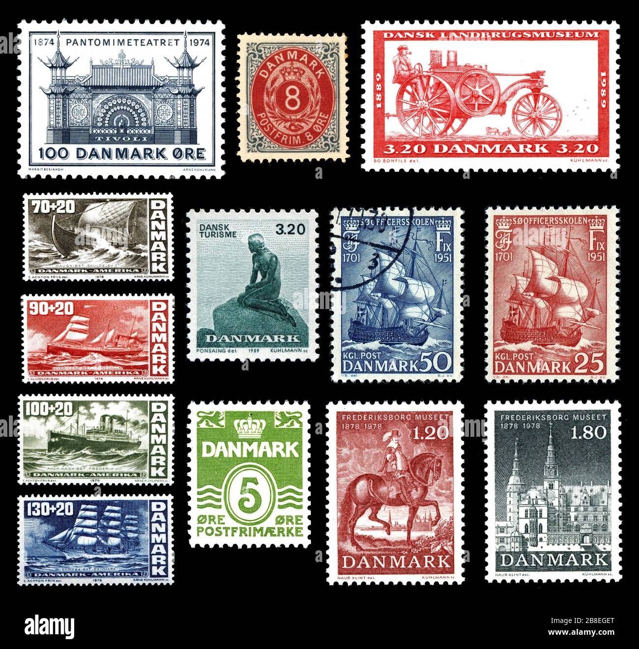 Various stamps hi-res stock photography and images - Alamy