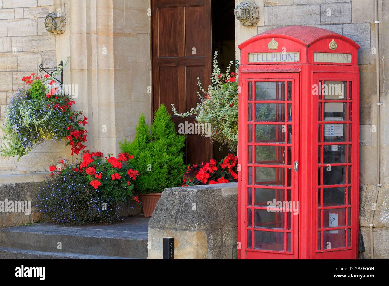 Catholic Church & Phone Box, Bradford on Avon, Wiltshire, England ...