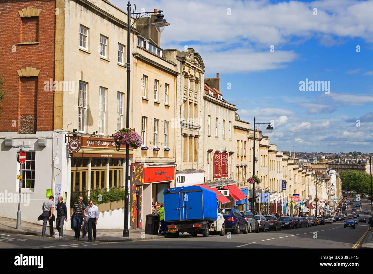 Park Street, Bristol City, Wiltshire County, England, Great Britain ...