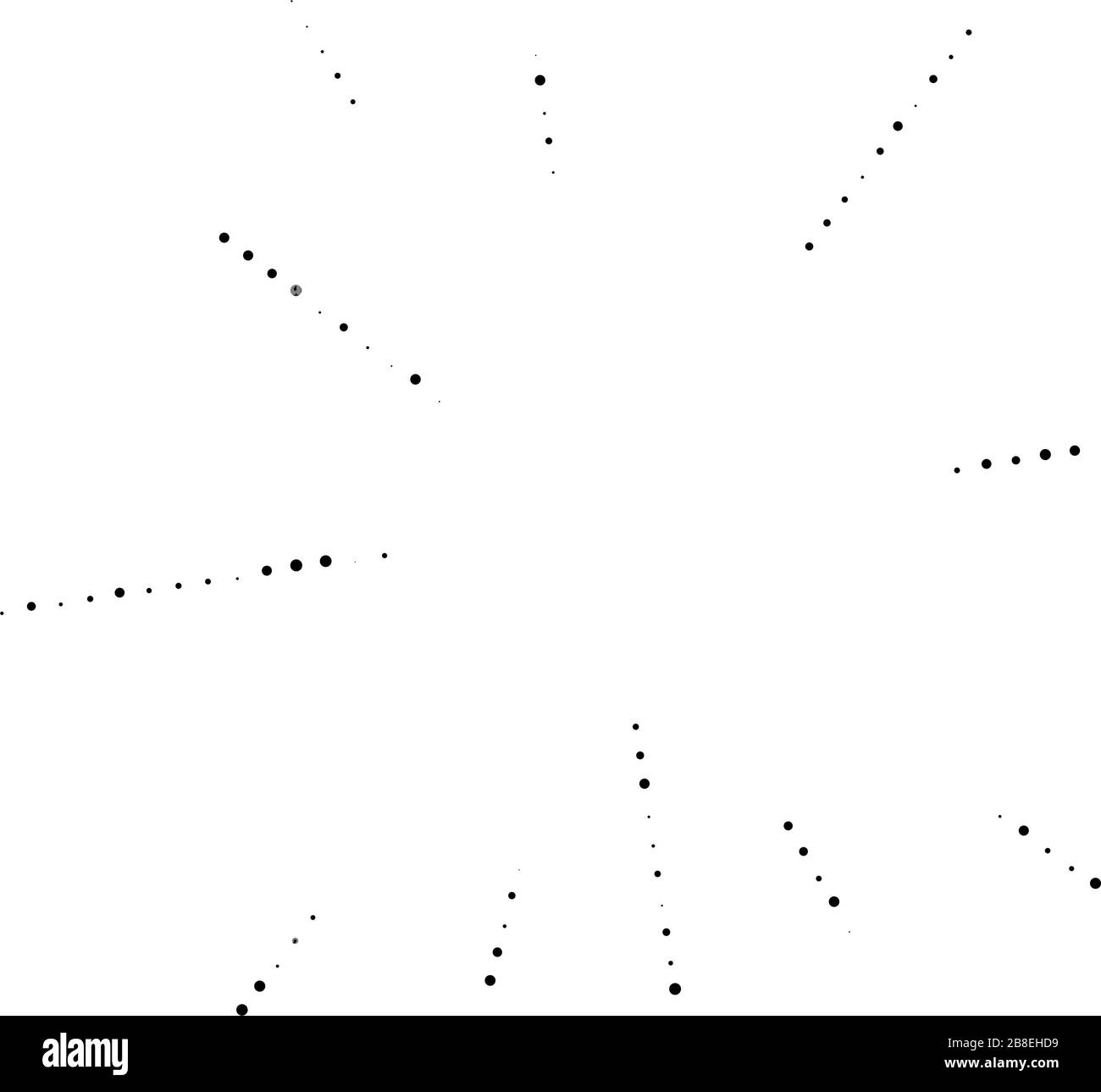 Random dots, circles abstract. Speckles, dotted radial, radiating ...