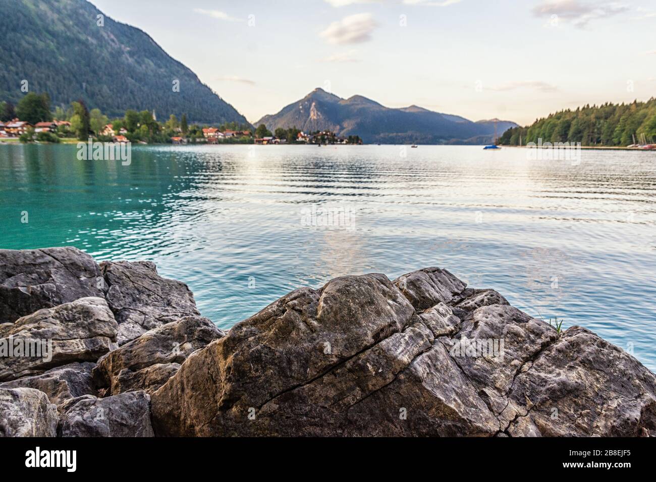 Walchensee winter hi-res stock photography and images - Alamy