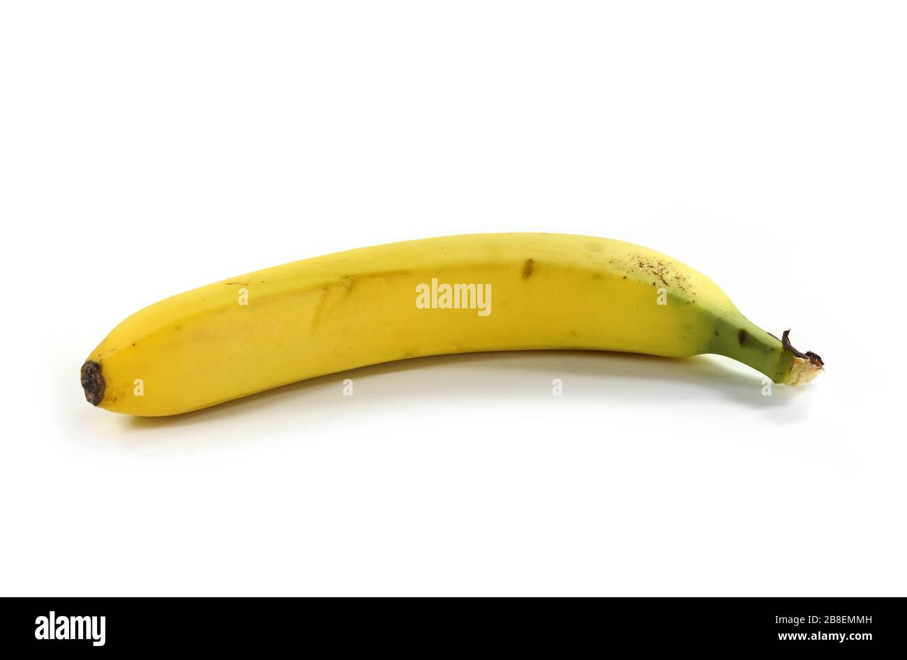 banana isolated on white background Stock Photo - Alamy