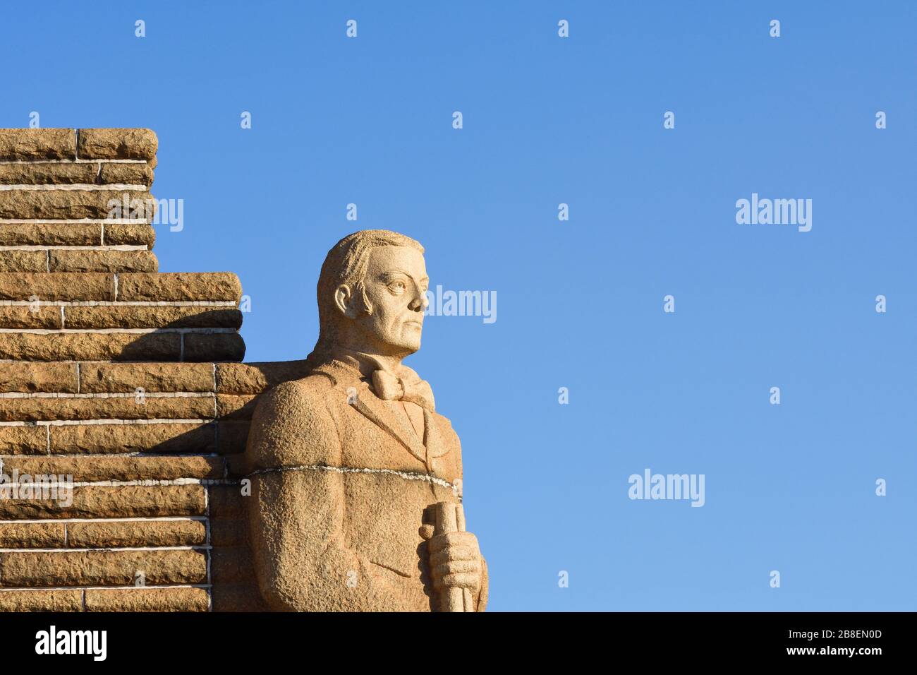 Andries pretorius statue voortrekker monument hi-res stock photography ...