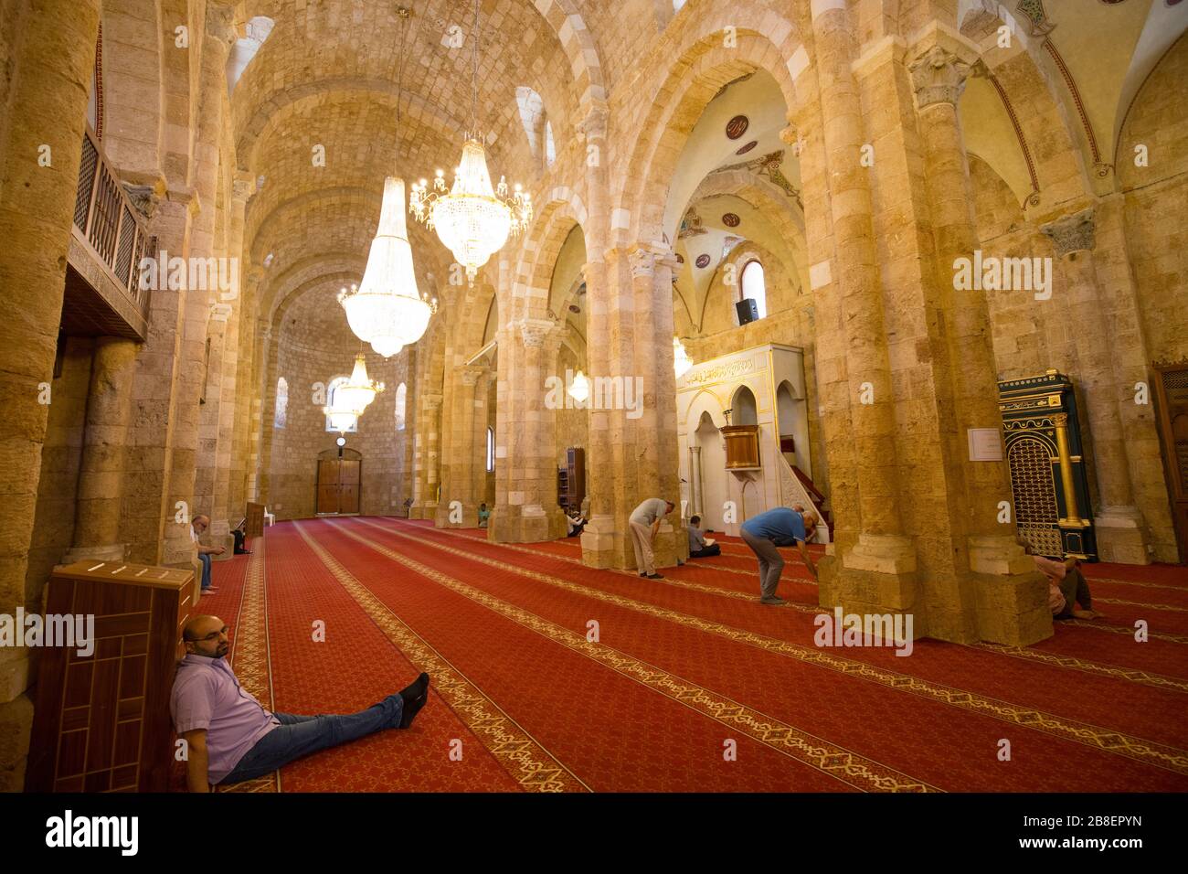 Al omari mosque beirut hi-res stock photography and images - Alamy