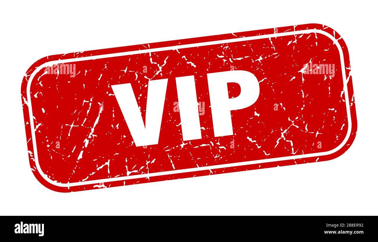 vip stamp. vip square grungy red sign Stock Vector Image & Art - Alamy