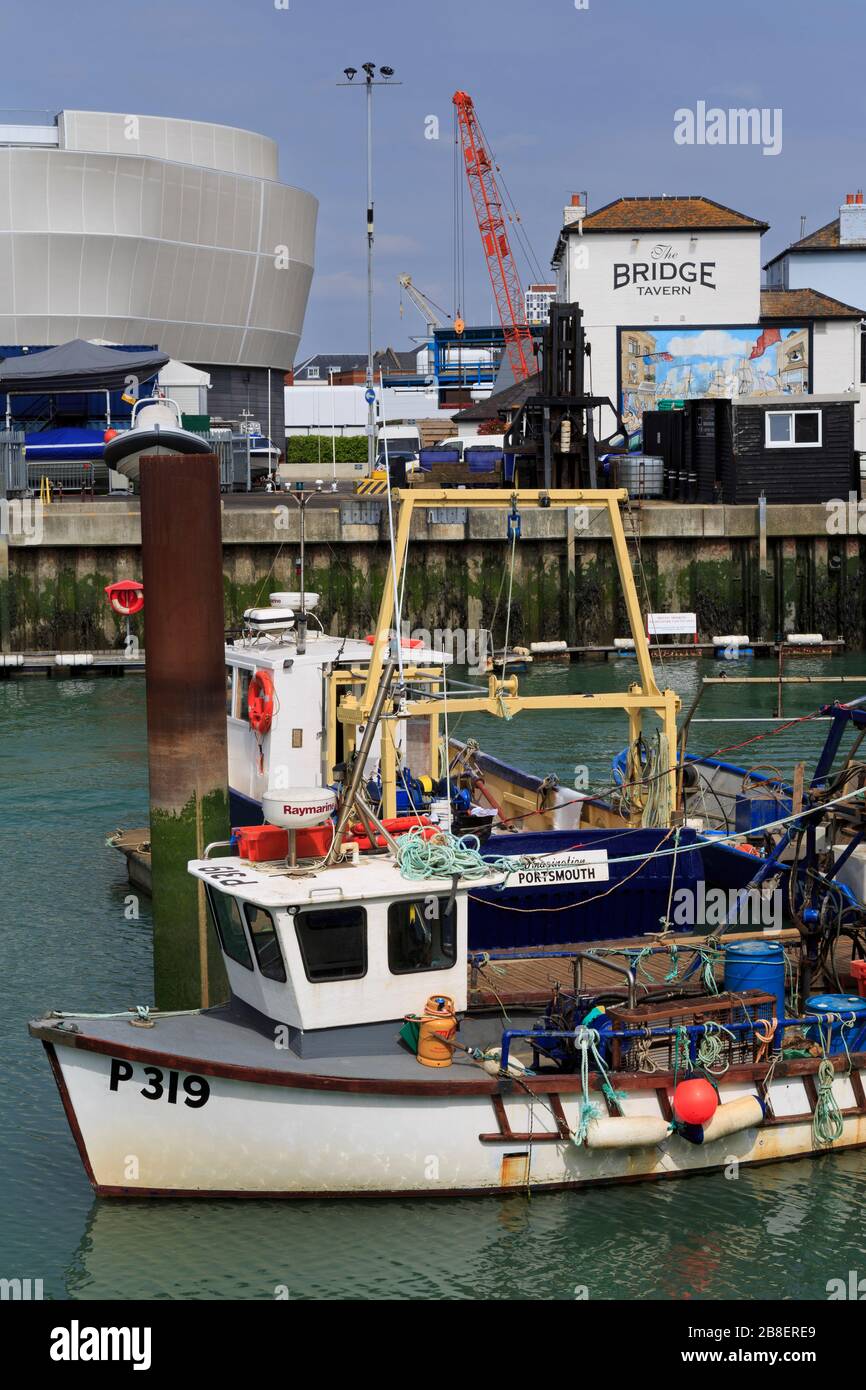 Fishing boats portsmouth england hi-res stock photography and images ...