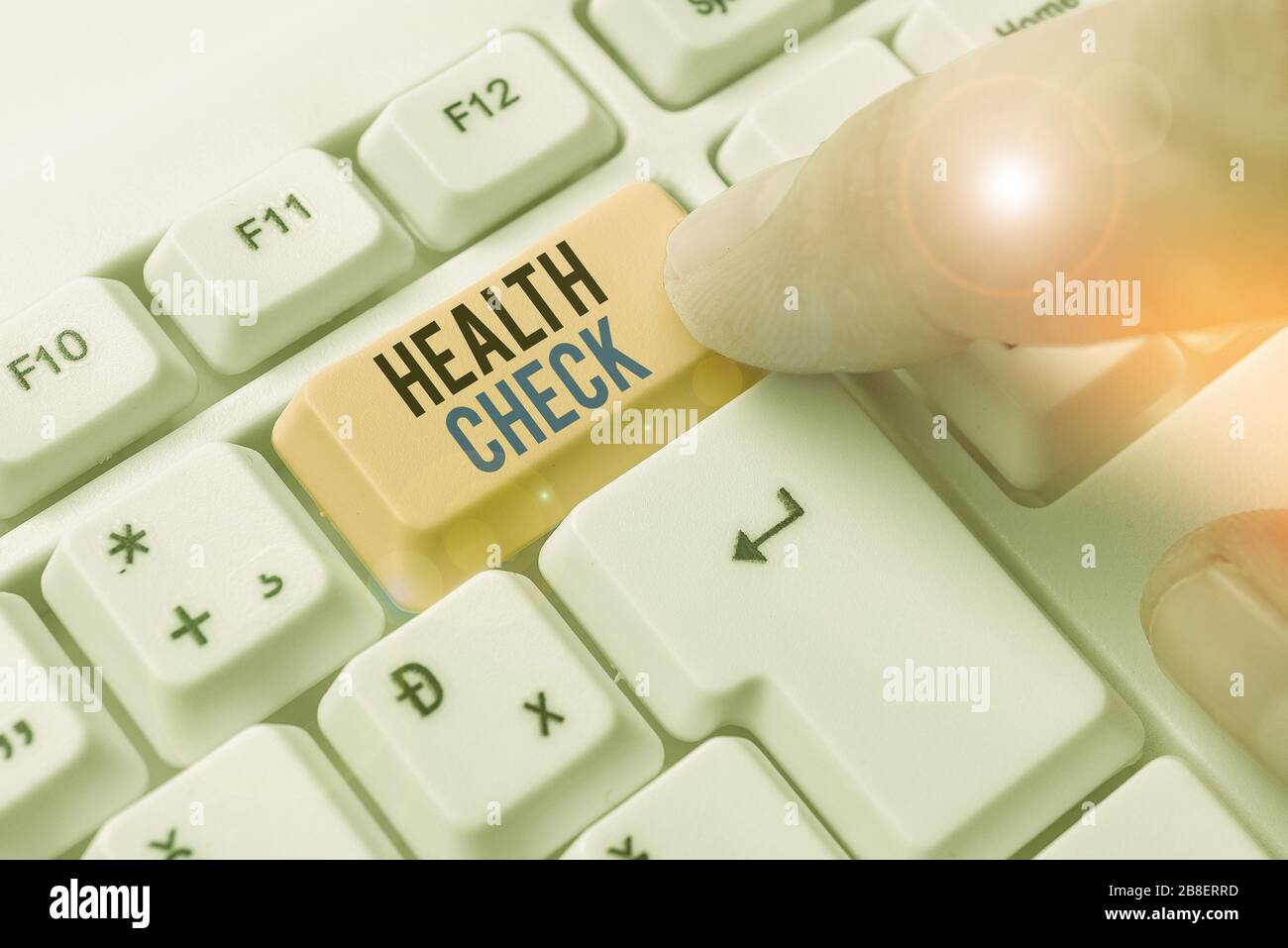 Writing note showing Health Check. Business concept for thorough ...