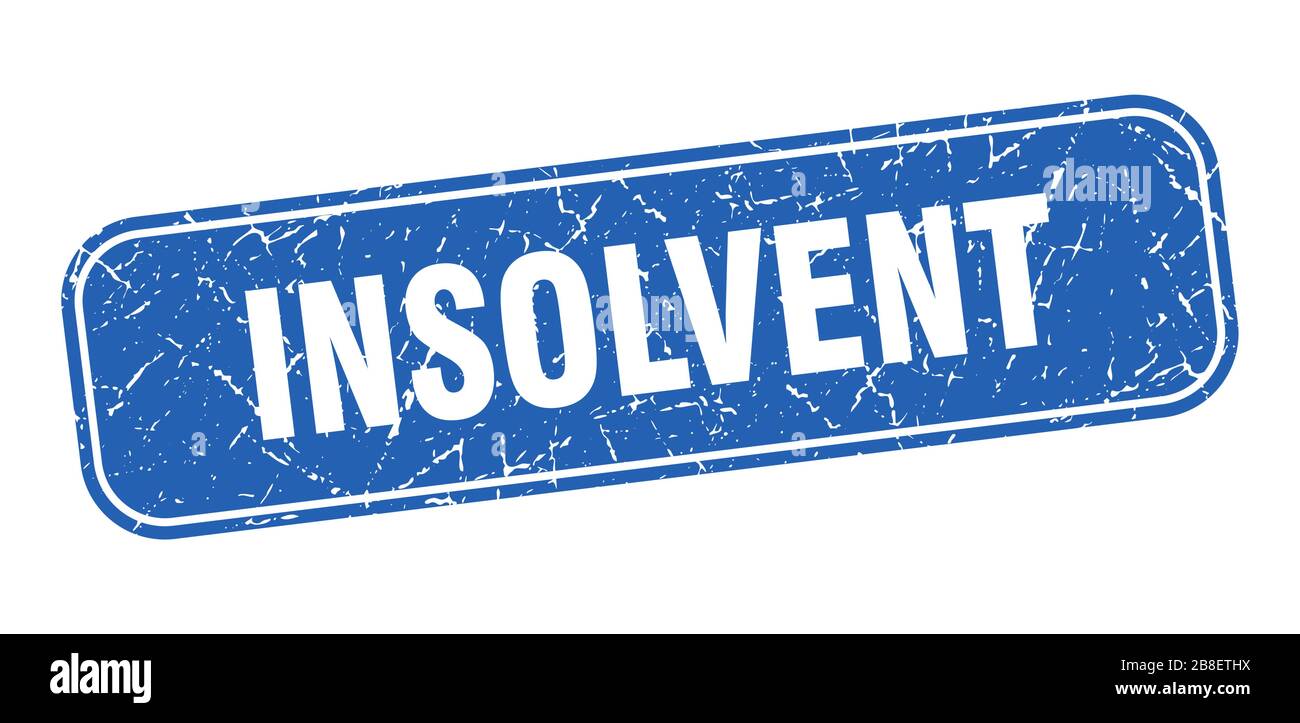 Insolvent stamp Stock Vector Images - Alamy