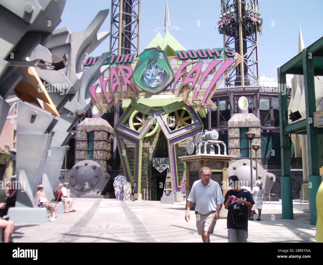 Doctor doom’s fearfall hi-res stock photography and images - Alamy