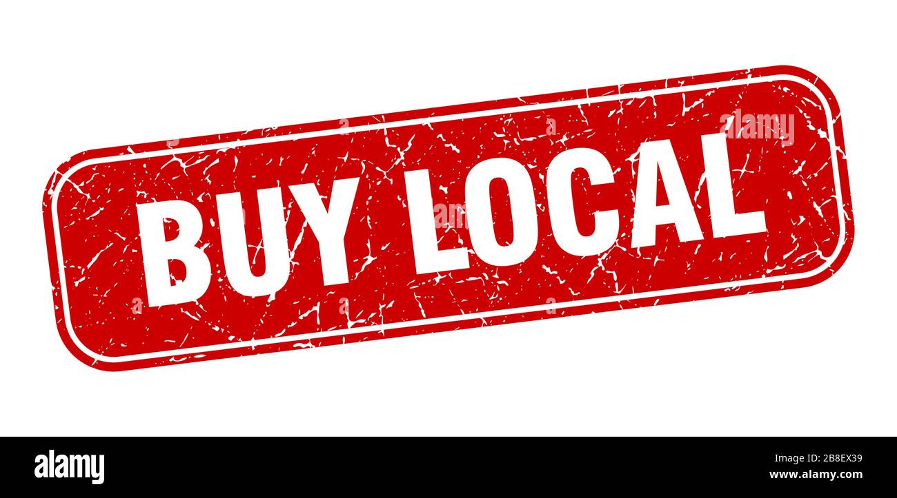 Square grunge red local Stock Vector Images - Alamy