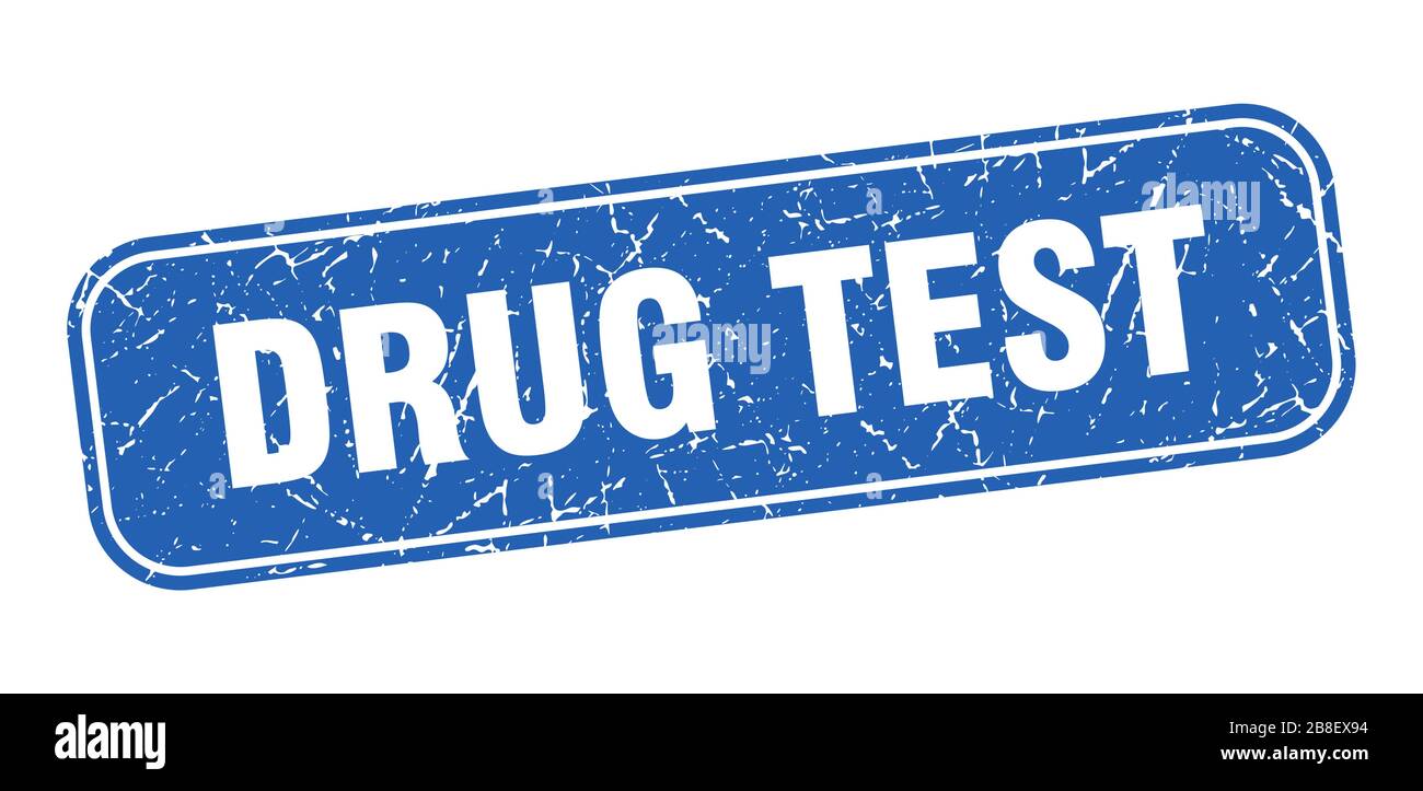 Drug test sticker square hi-res stock photography and images - Alamy