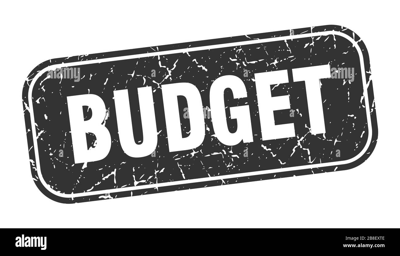 Budget stamp Black and White Stock Photos & Images - Alamy