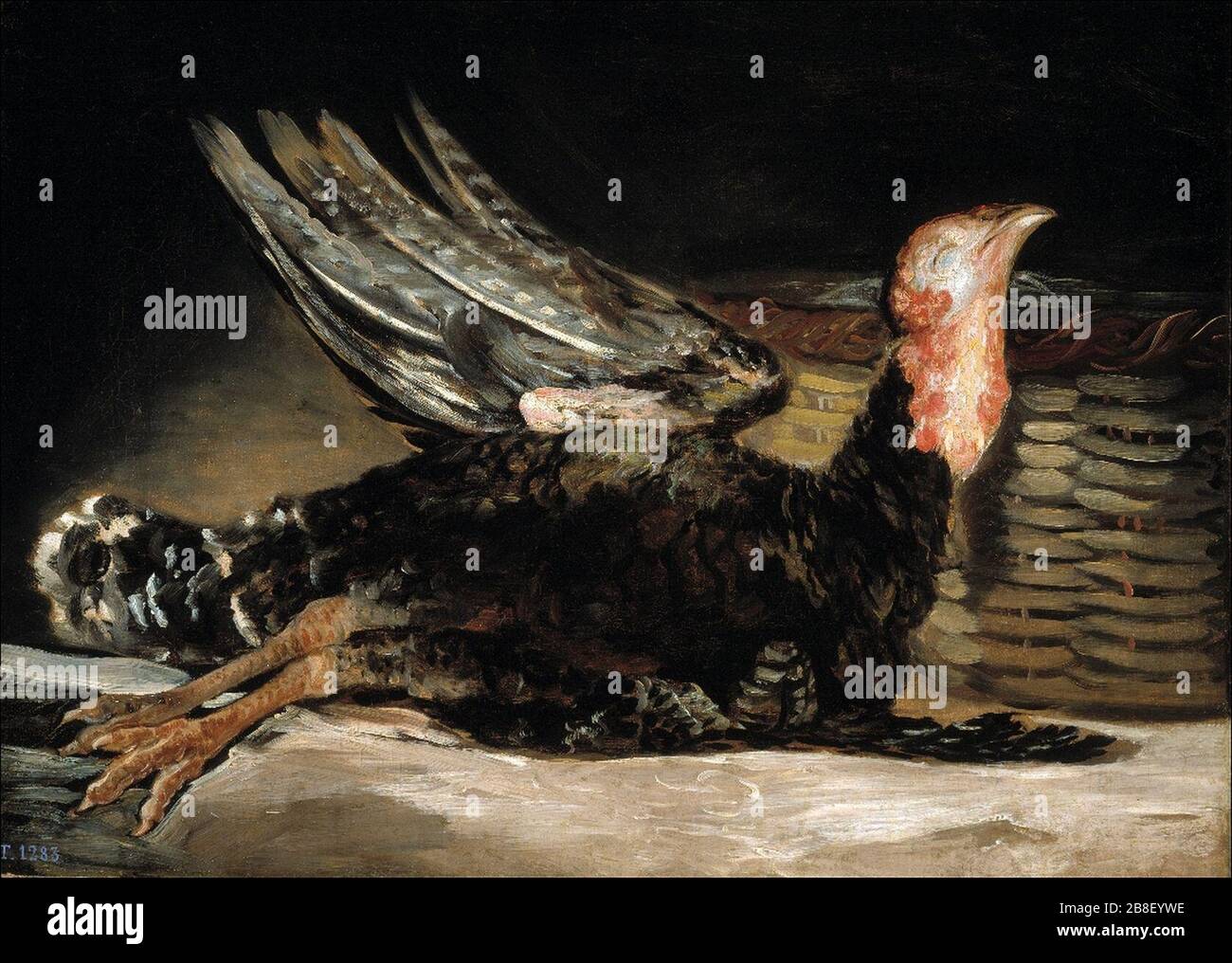 Dead Turkey by Francisco de Goya Stock Photo - Alamy