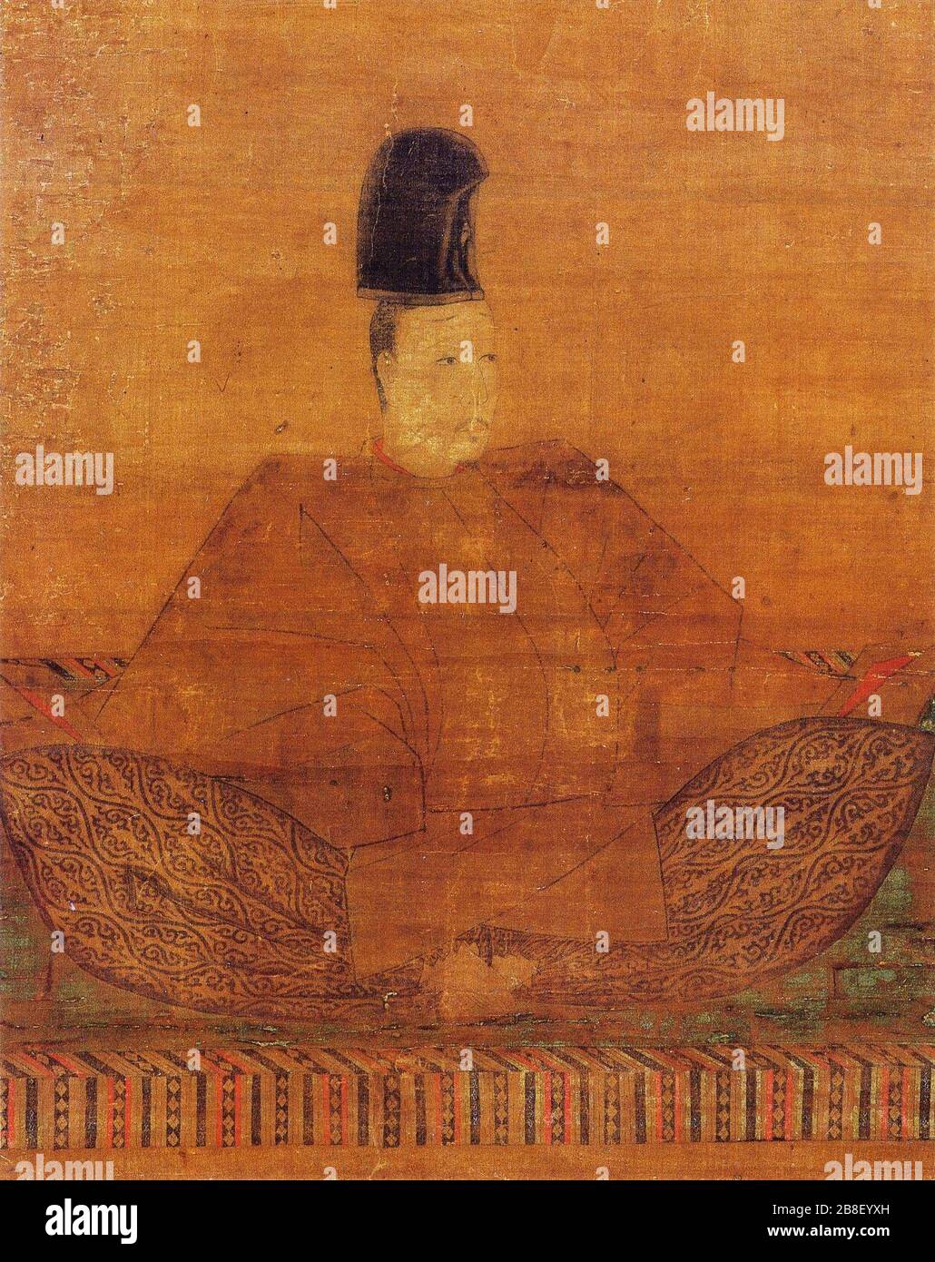 Emperor Go-En'yū detail Stock Photo - Alamy