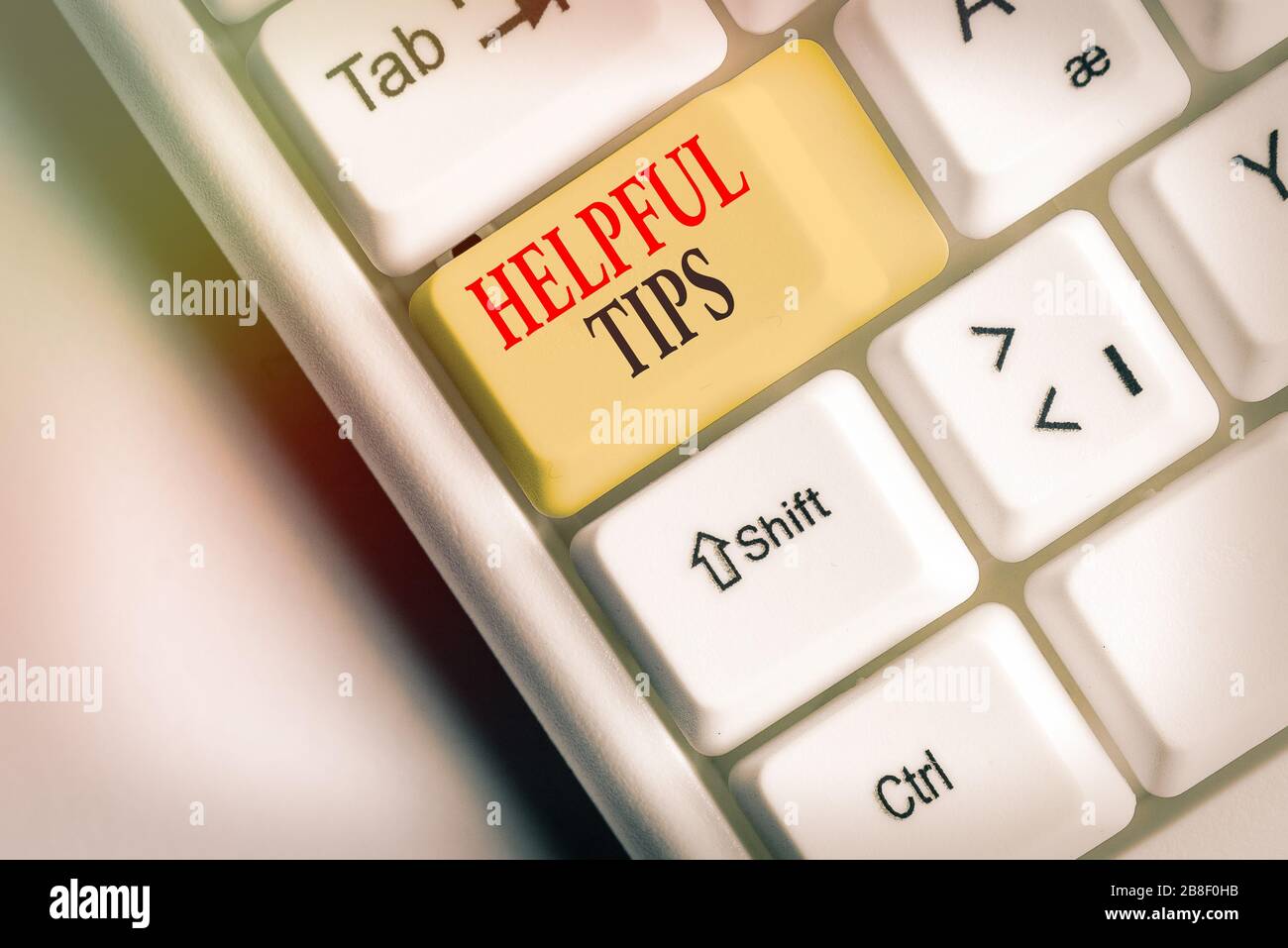 Word writing text Helpful Tips. Business photo showcasing advices given ...