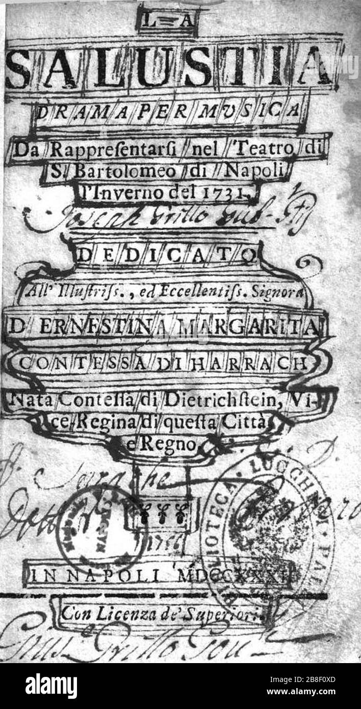 Giovanni battista pergolesi hi-res stock photography and images - Alamy