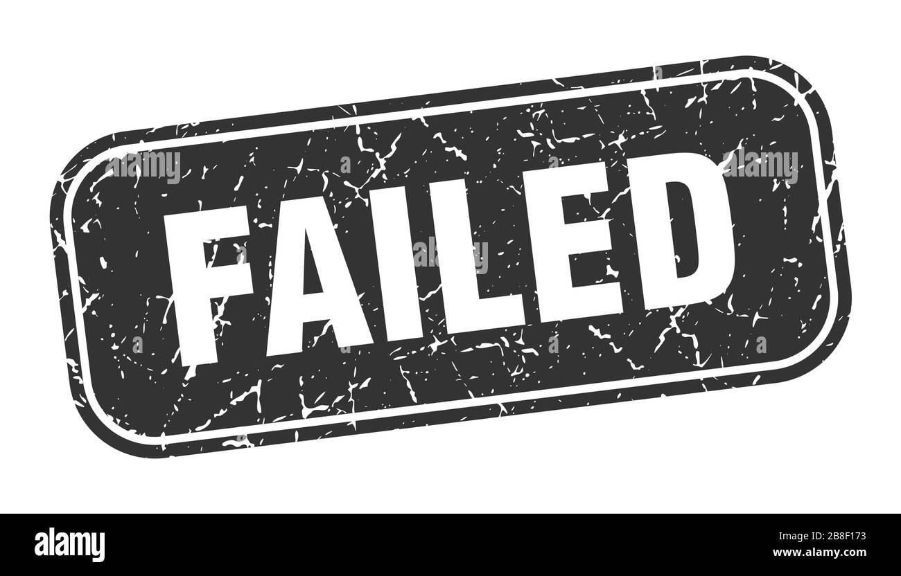 Failed rubber stamp Black and White Stock Photos & Images - Alamy
