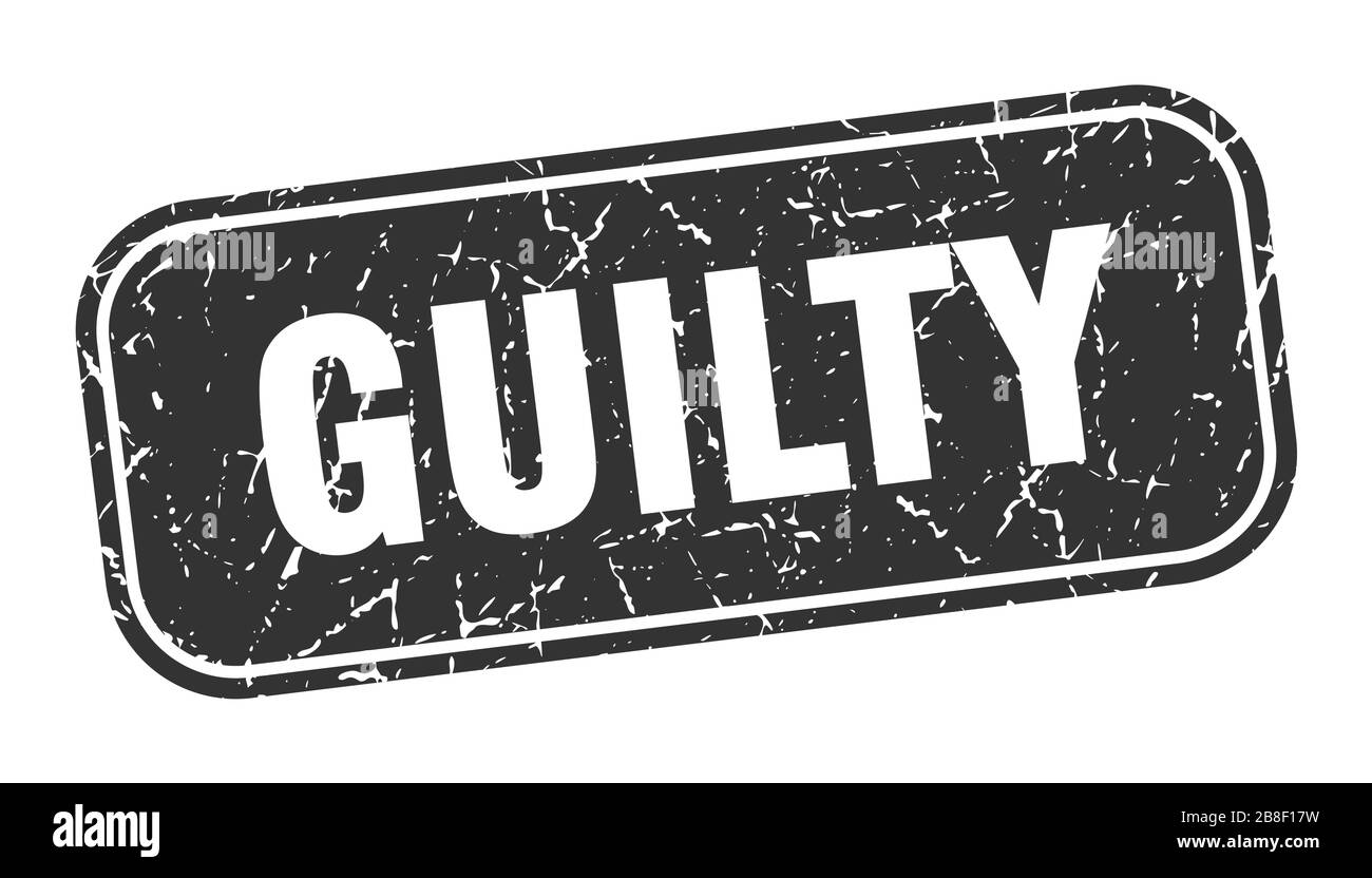 Guilty seal Black and White Stock Photos & Images - Alamy