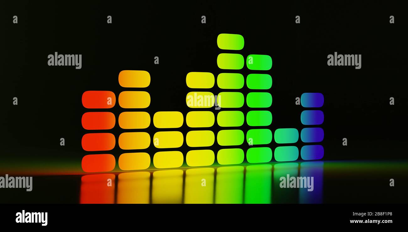 Music Equalizer Wallpaper 3d