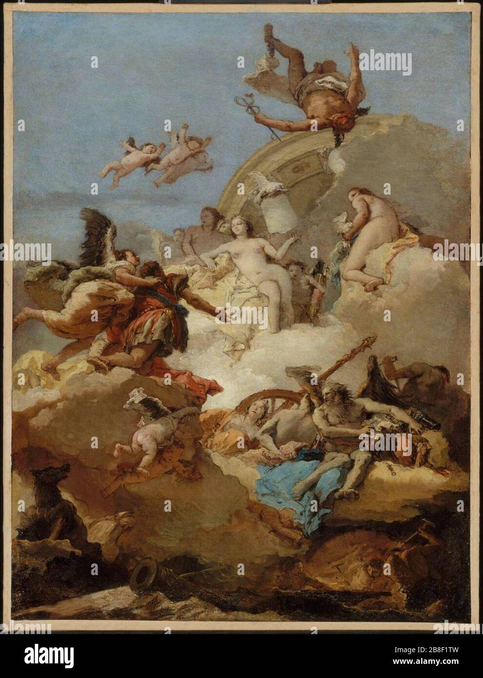 Apotheosis of aeneas hi-res stock photography and images - Alamy