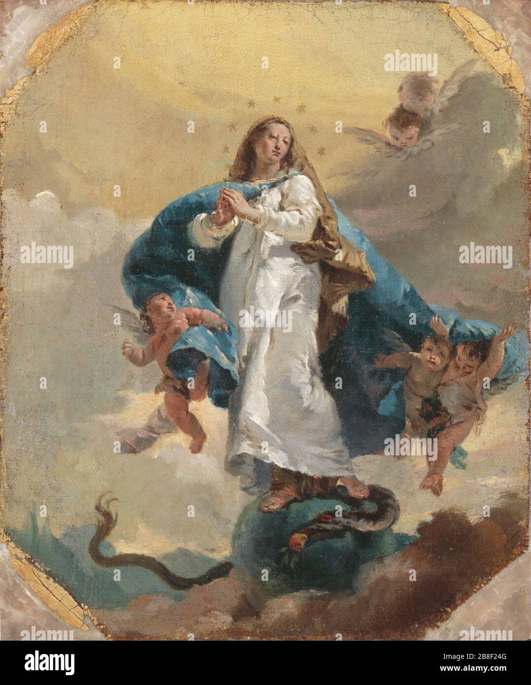 Giovanni Battista Tiepolo - The Immaculate Conception Stock Photo - Alamy