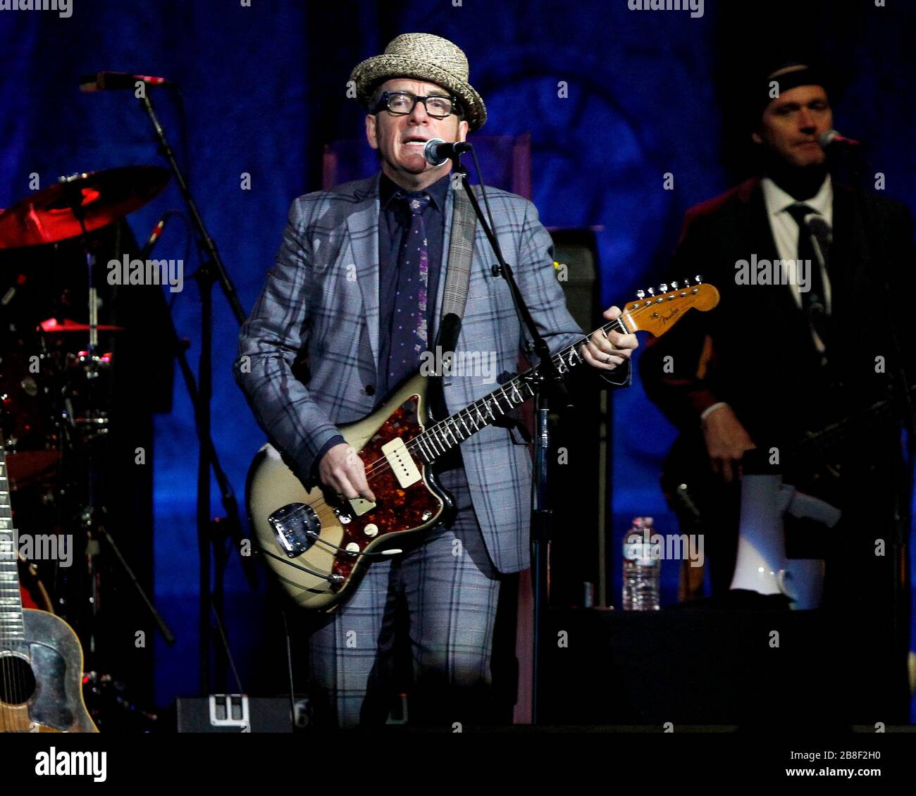 Elvis Costello performs at the Seminole Hard Rock Live Arena in ...
