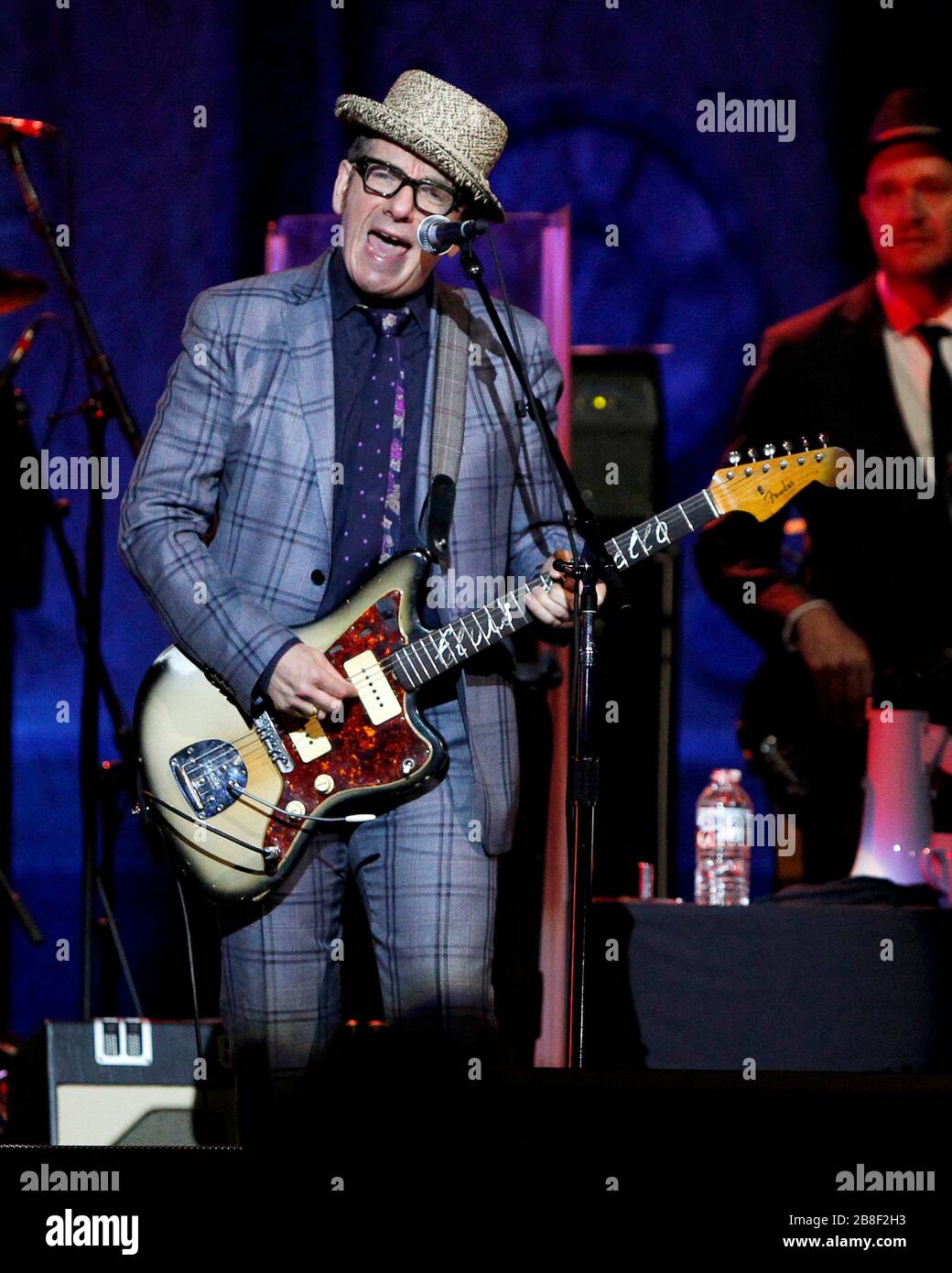 Elvis Costello performs at the Seminole Hard Rock Live Arena in ...