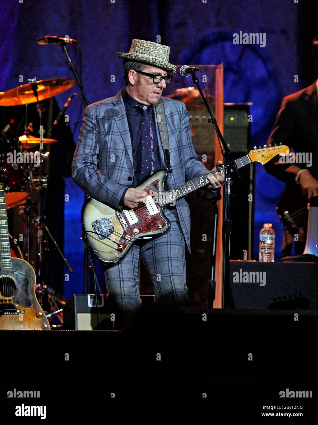 Elvis Costello performs at the Seminole Hard Rock Live Arena in ...