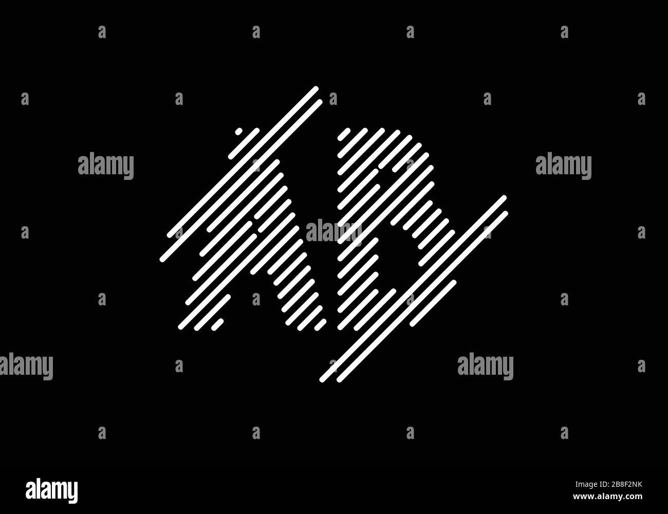 Ab letter round logo hi-res stock photography and images - Alamy