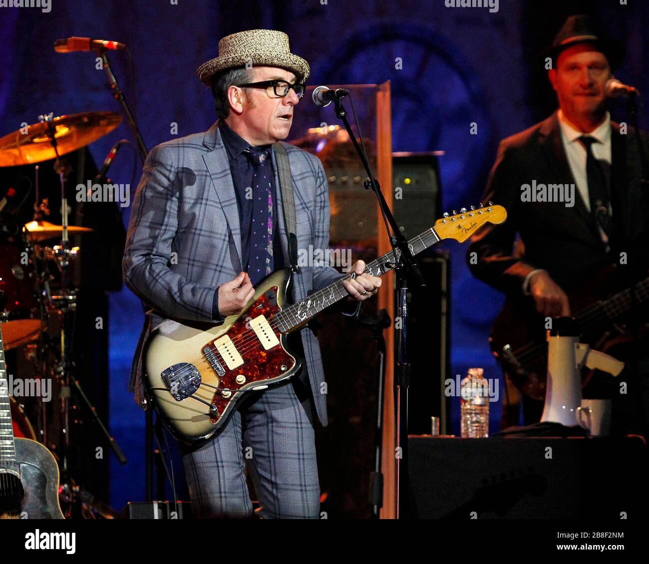 Elvis Costello performs at the Seminole Hard Rock Live Arena in ...