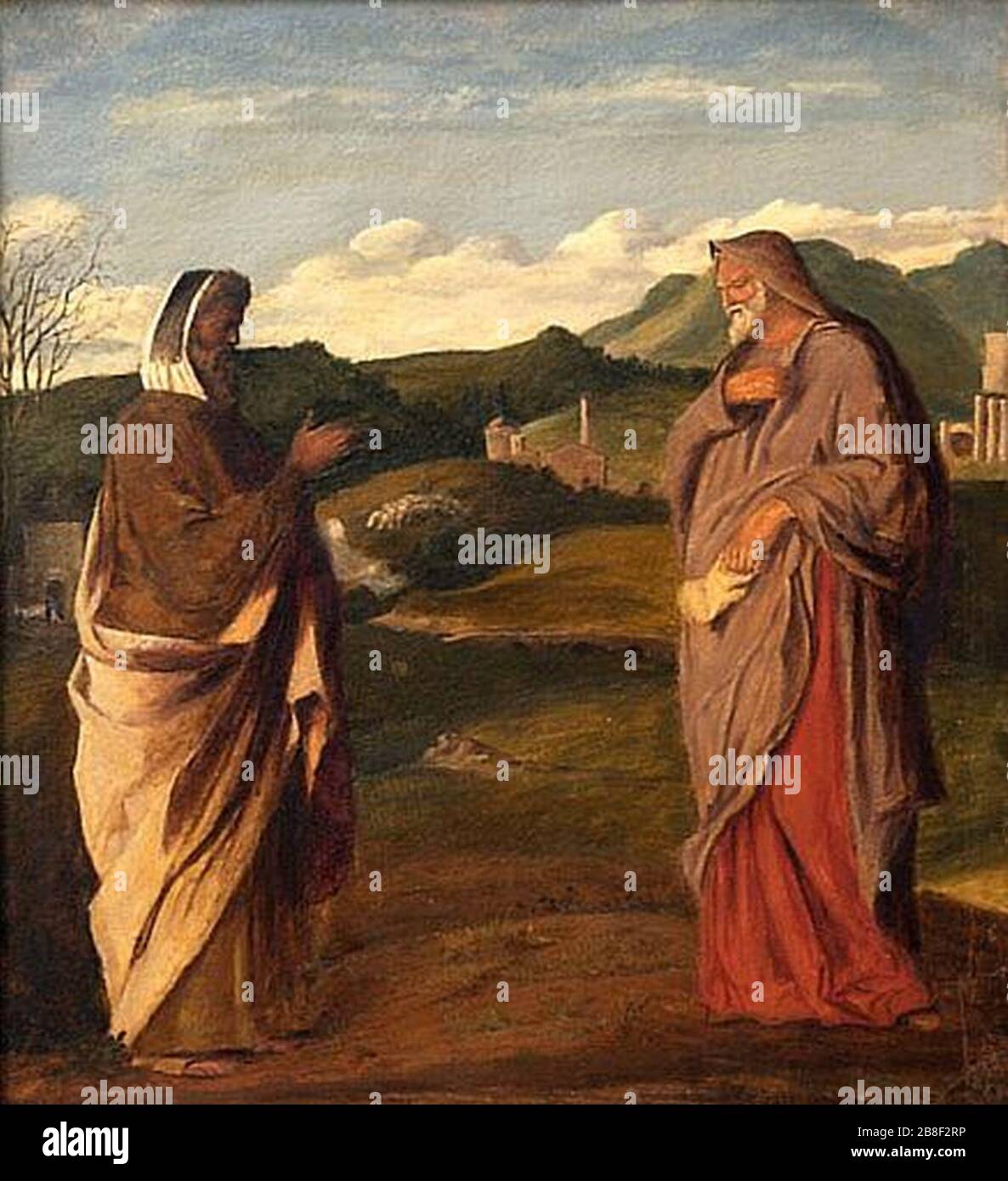 Giovanni Bellini - Copy of the Painting of the Transfiguration Stock ...