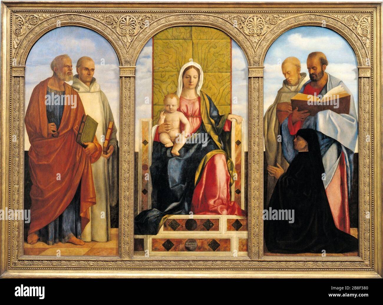 Giovanni Bellini and studio - Pala Priuli Stock Photo - Alamy