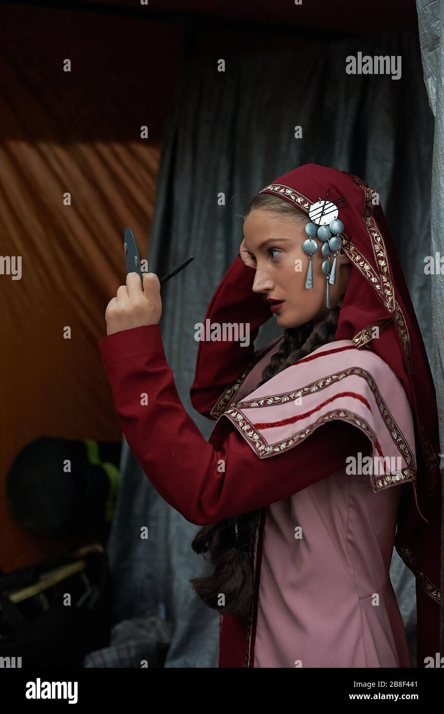 Georgia traditional dress hi-res stock photography and images - Alamy