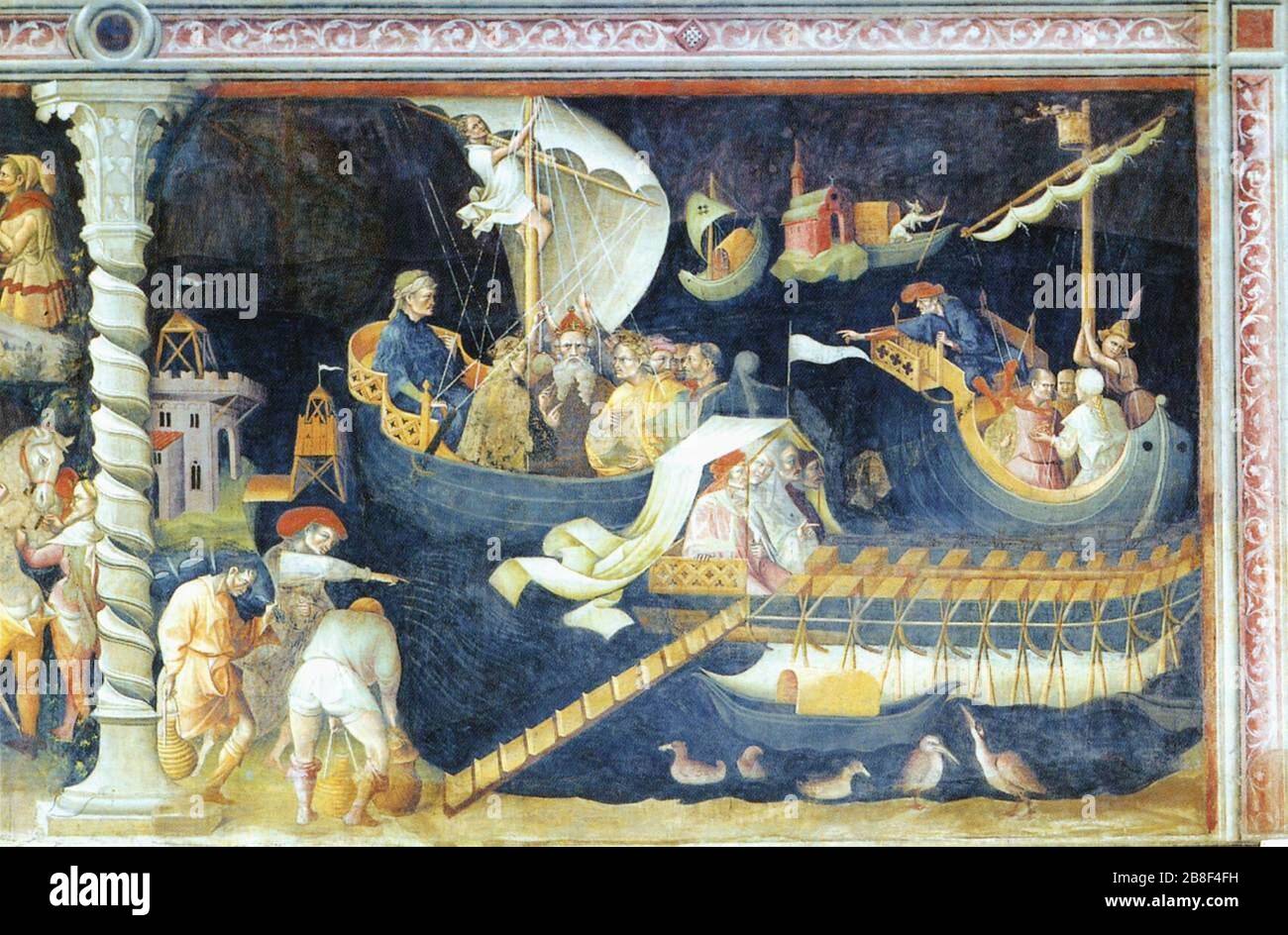 Giovanni Da Modena - The Return of the Magi Stock Photo - Alamy