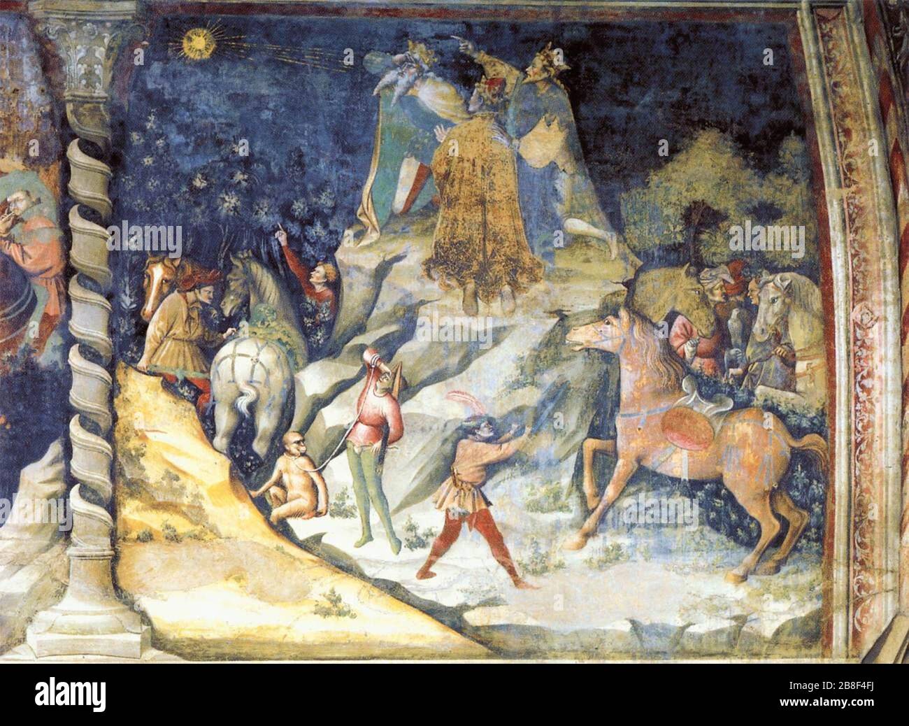 Giovanni Da Modena - The Appearance of the Star Stock Photo - Alamy