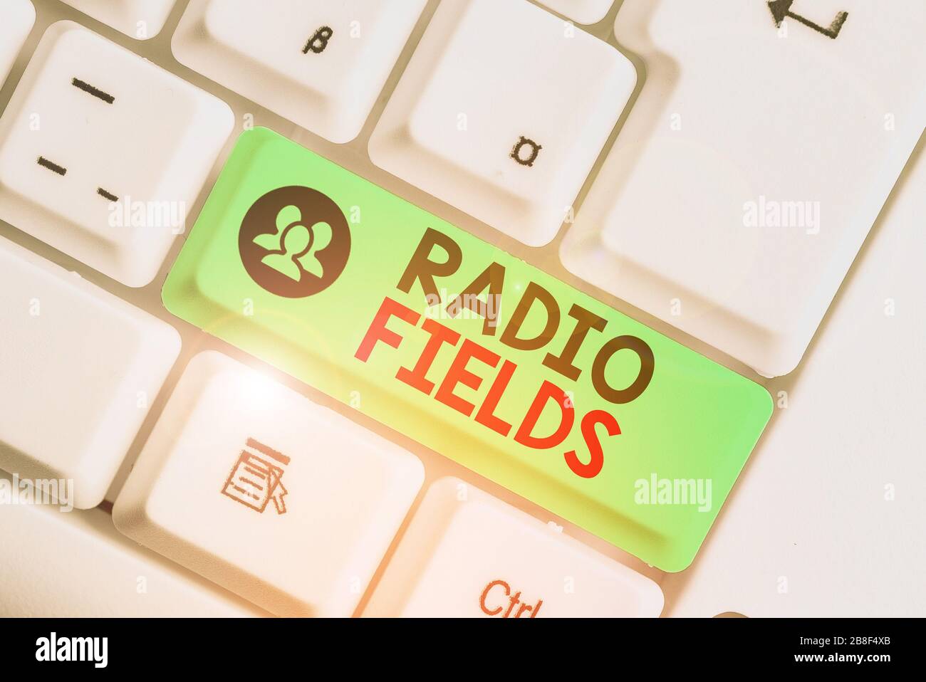 Word writing text Radio Fields. Business photo showcasing ...
