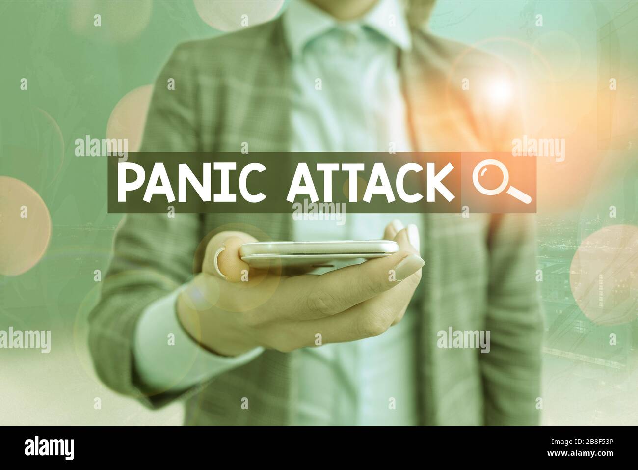 Conceptual hand writing showing Panic Attack. Concept meaning sudden ...