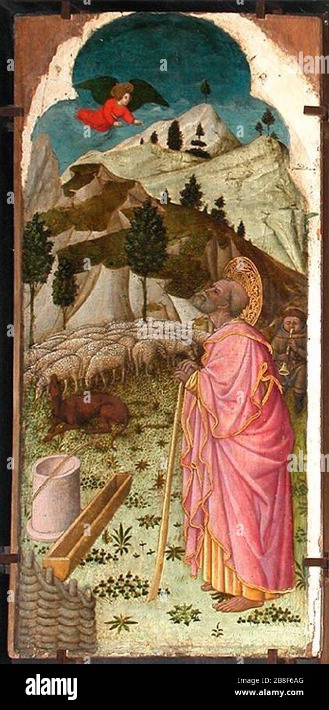 Giovanni Francesco da Rimini - The Angel Appearing to Joachim Stock ...