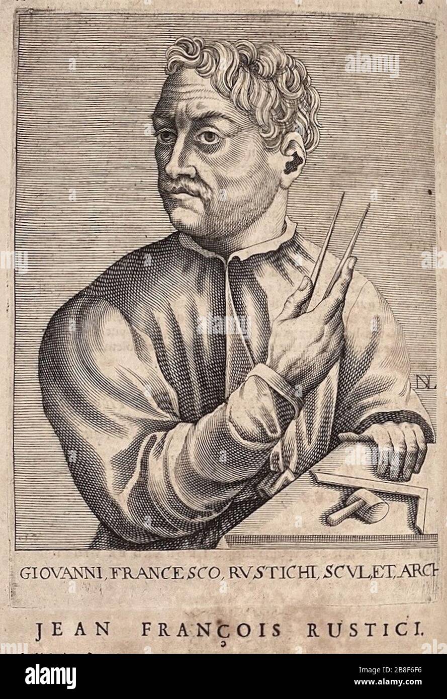 Giovanni Francesco Rustici Stock Photo - Alamy