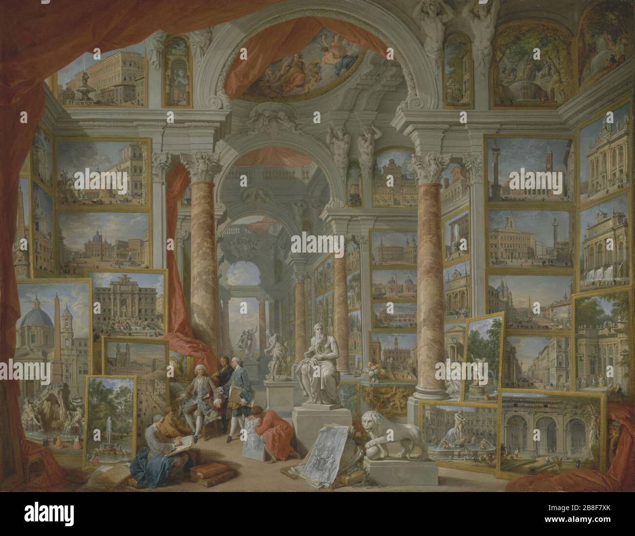 Giovanni Paolo Panini – Modern Rome Stock Photo - Alamy